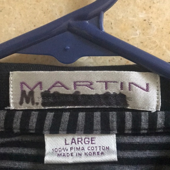 Martin | Shirts | Martin Golf Shirt With Houston Cc On The Sleeve ...